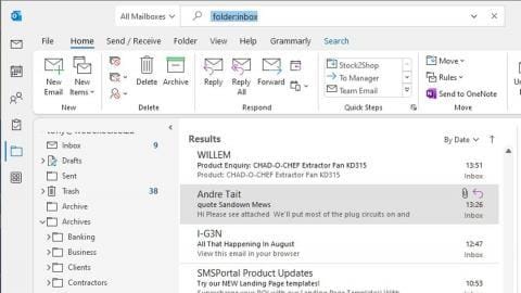 Unified Folders in Outlook for Windows 2021 » Webexec